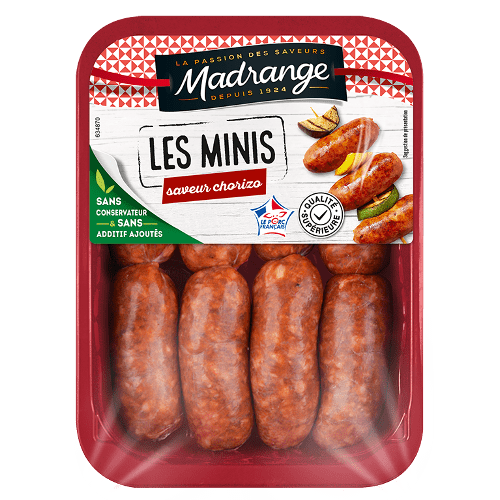Pour les petits appétits, les mini saucisses chorizo Madrange sont ...